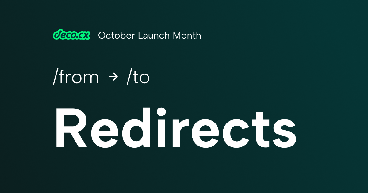 deco.cx - Redirects