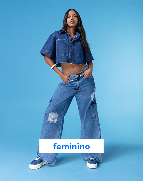 Encontre roupas jeans, seus looks jeans feminino e look jeans masculino ...