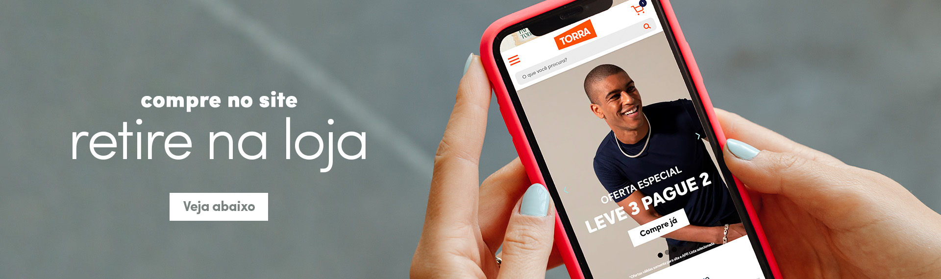 Compre no site Retire na Loja